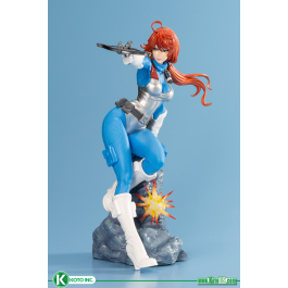 G.I.JOE SCARLETT SKY BLUE COLOR BISHOUJO STATUE - Kotous Store